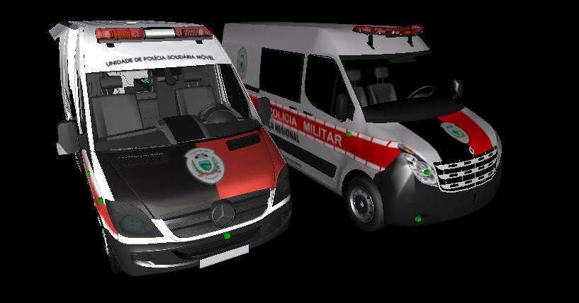 EQUIPE PMCE MODS 3D: RENAULT MASTER E SPRINTER - PMPB