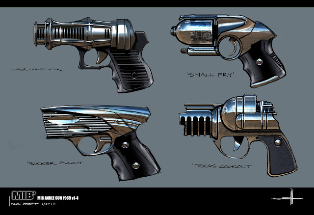 MEN IN BLACK 3 Concept Art Featuring Early Designs Of Boris The Animal
