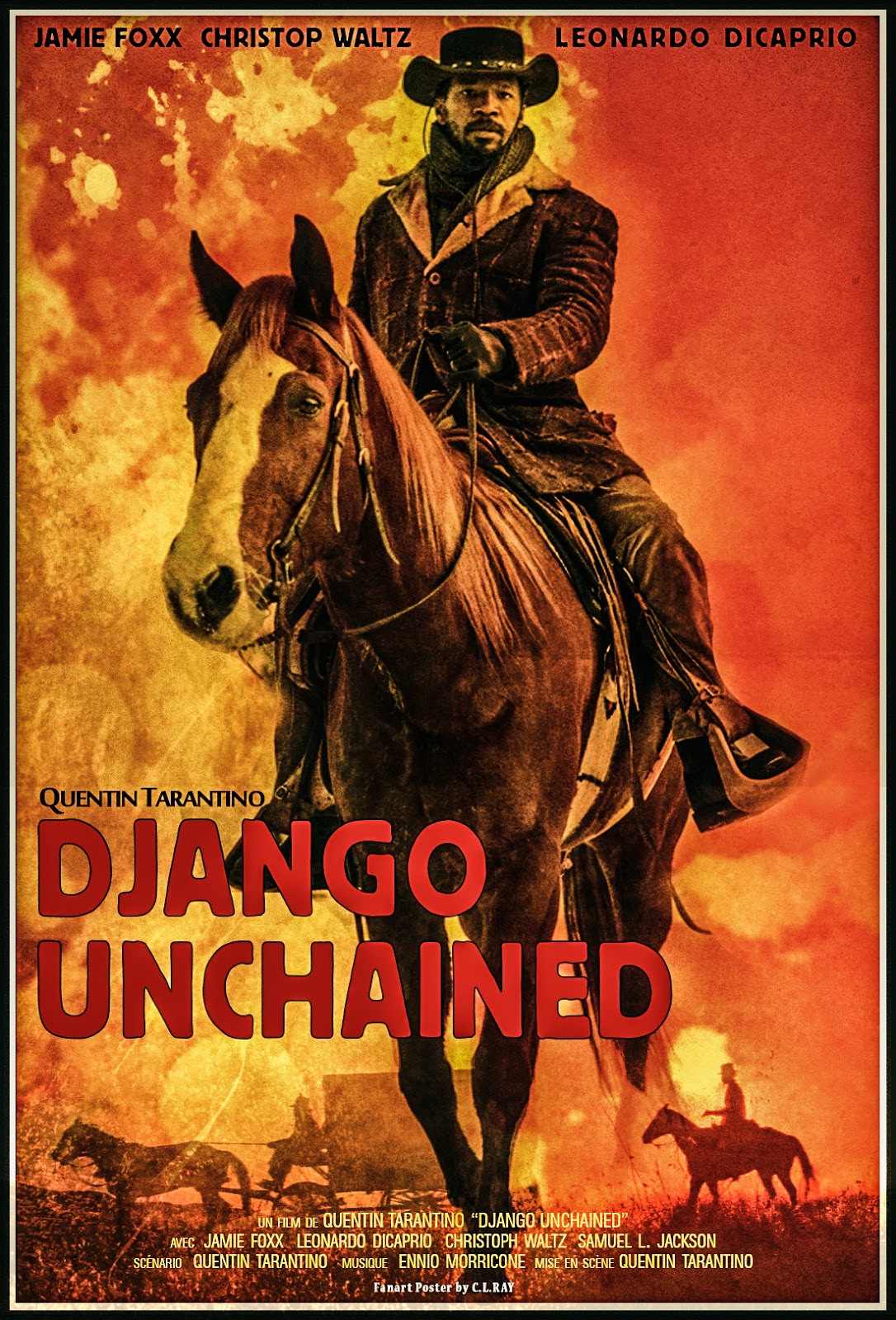 BACK TO THE MOVIE POSTERS: Django Unchained - FanArt Poster