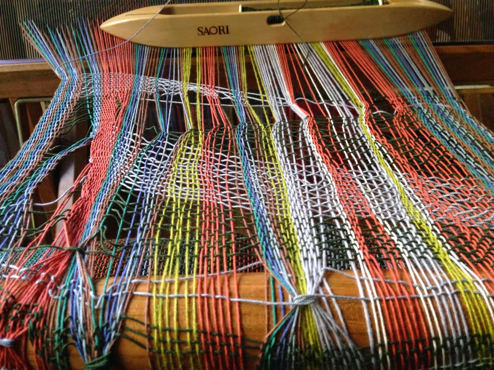 CENTERING WITH FIBER: Saori weaving, Spinning class, and stuff I have ...