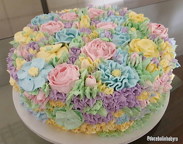 Doce Bolinho by Ro: Bolo Candy Flowers