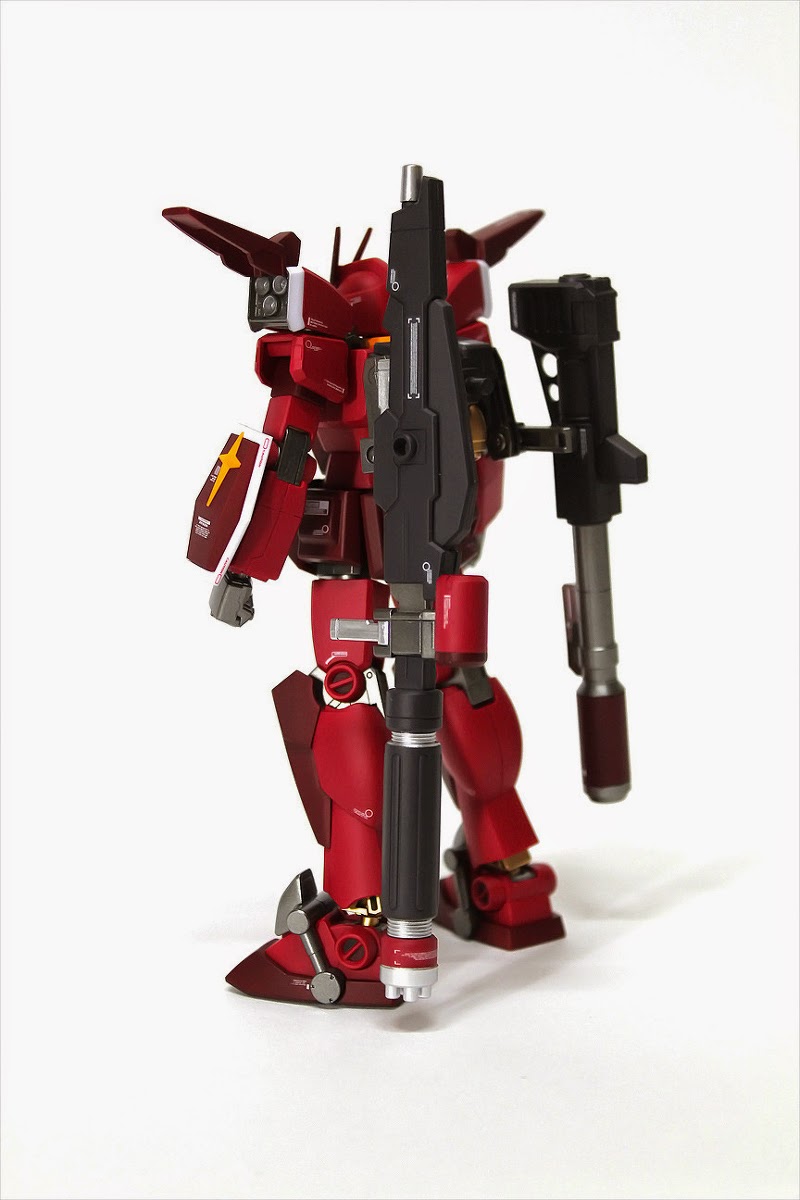 GUNDAM GUY: HGBF 1/144 Gundam Amazing Red Warrior Dragonfly - Custom Build