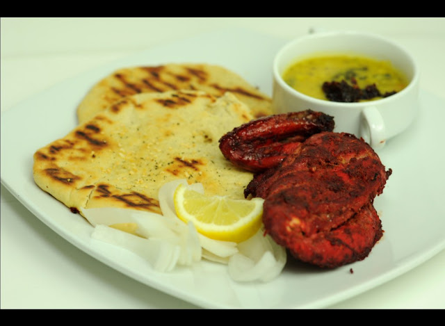 ZARIF KITCHEN: GARLIC NAAN + CHICKEN TANDOORI + DHALL