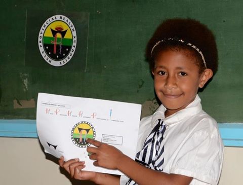 8 yr old wins Hela Provincial Health Authority Logo comp - One Papua ...