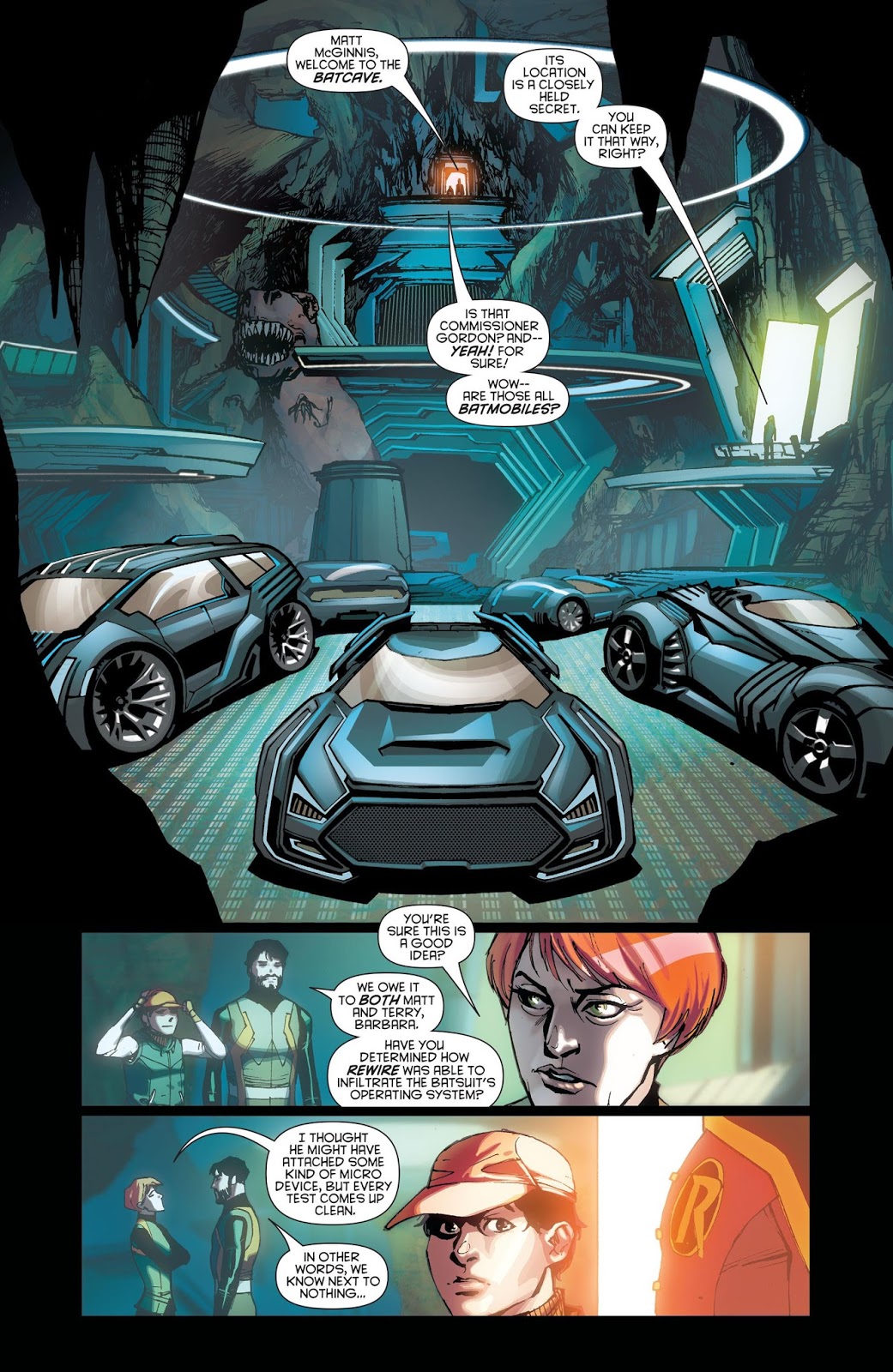 Batman Beyond Batcave