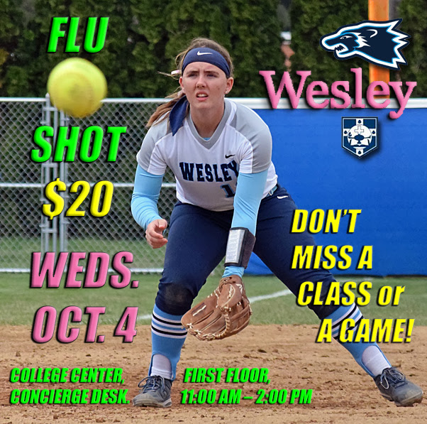 Wesley Wolverines Fastpitch Softball: FLU SHOTS