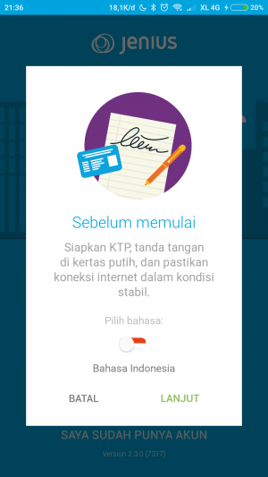 Al Ilmu (Berbagi Ilmu Opo Wae): Cara Mendaftar dan Membuka Rekening Jenius