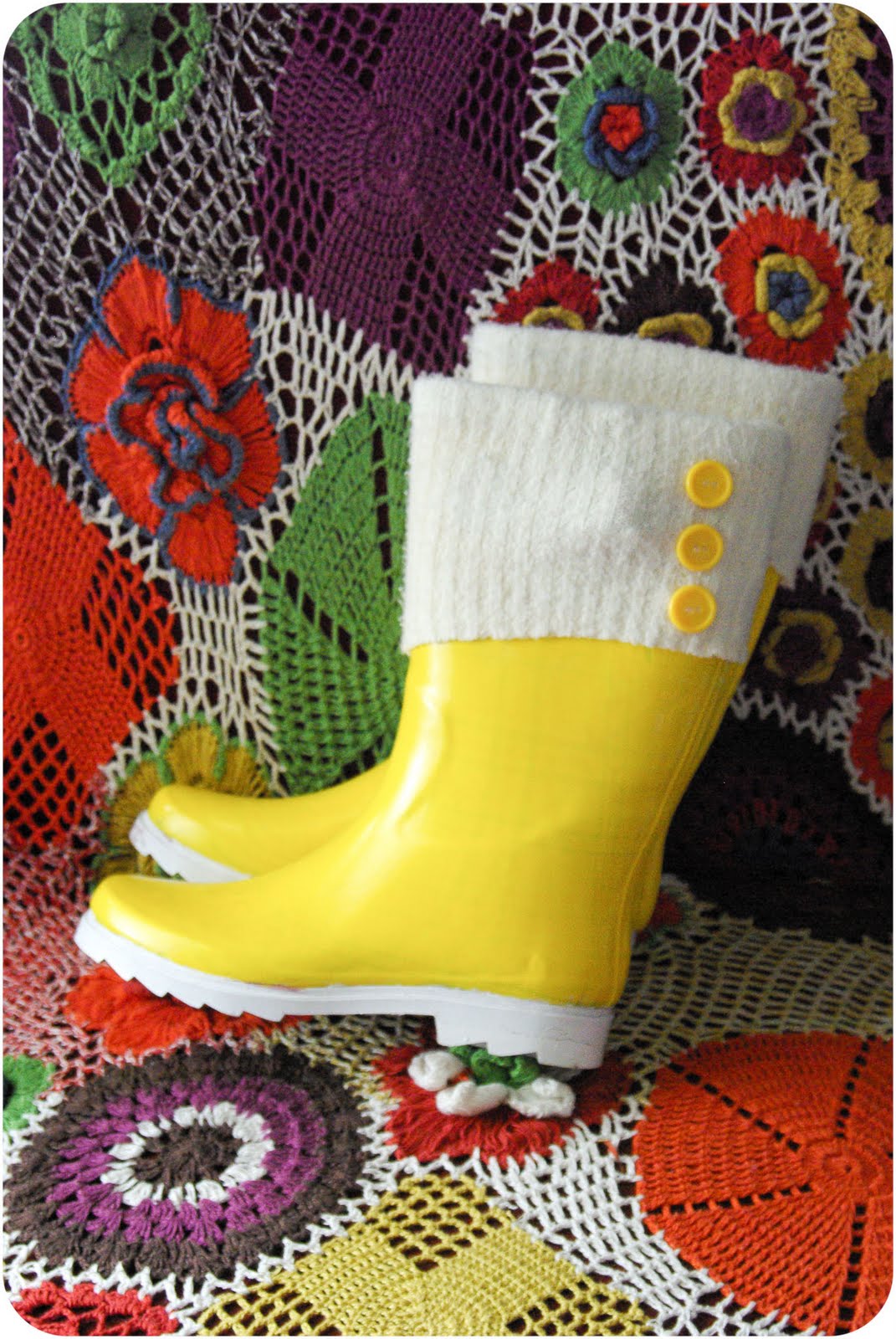 Rubber Boot Makeover | DIY