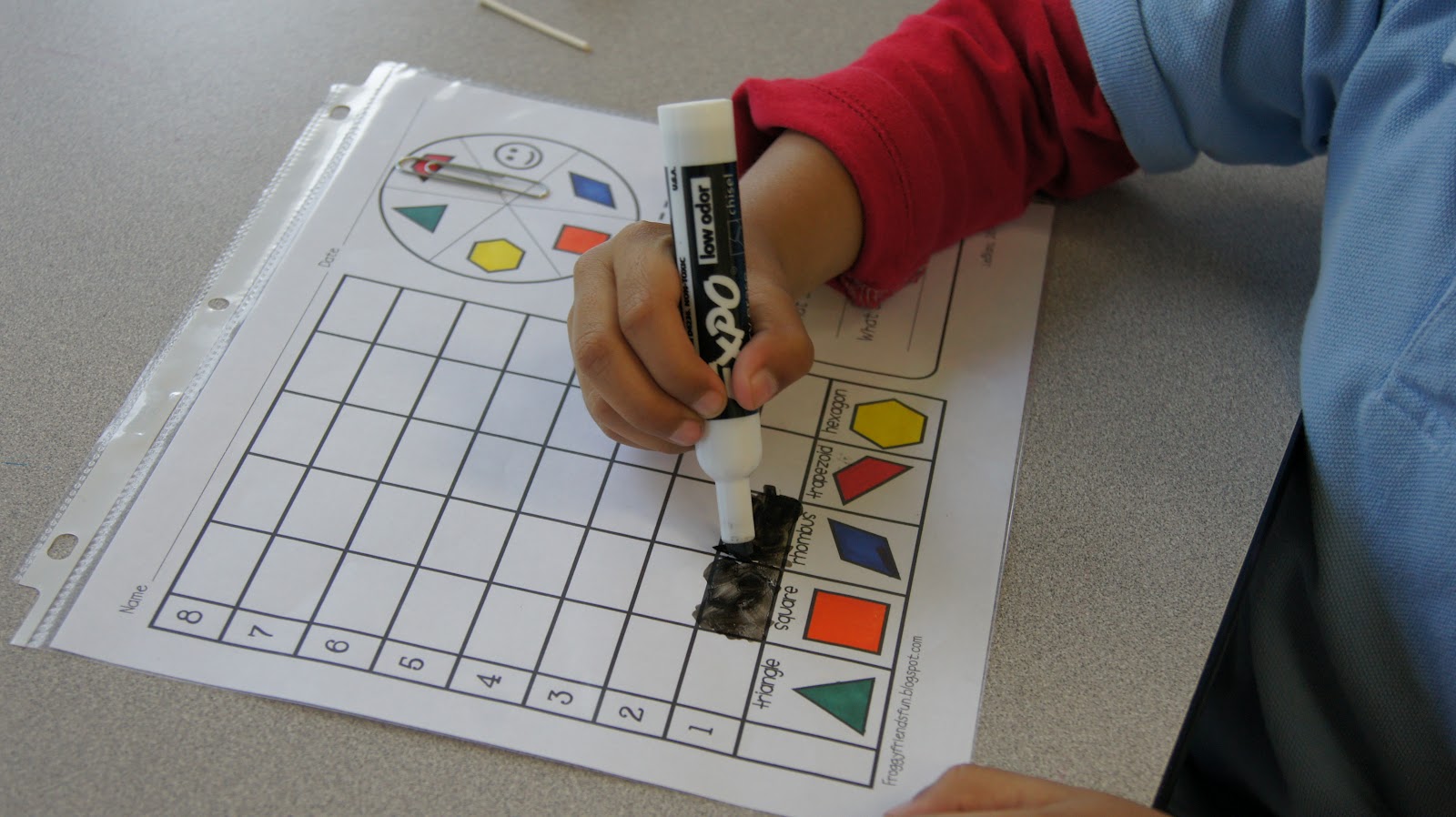 Pre-K Tweets: Math Tubs and April Centers
