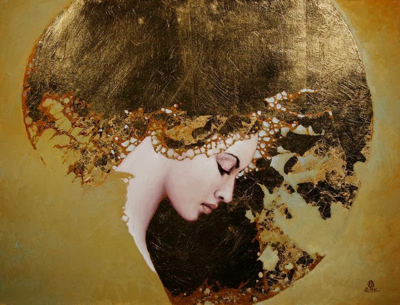 MUCHACHA DE COLOR AZUL FANNY JEM WONG M: ARTE : KAROL BAK