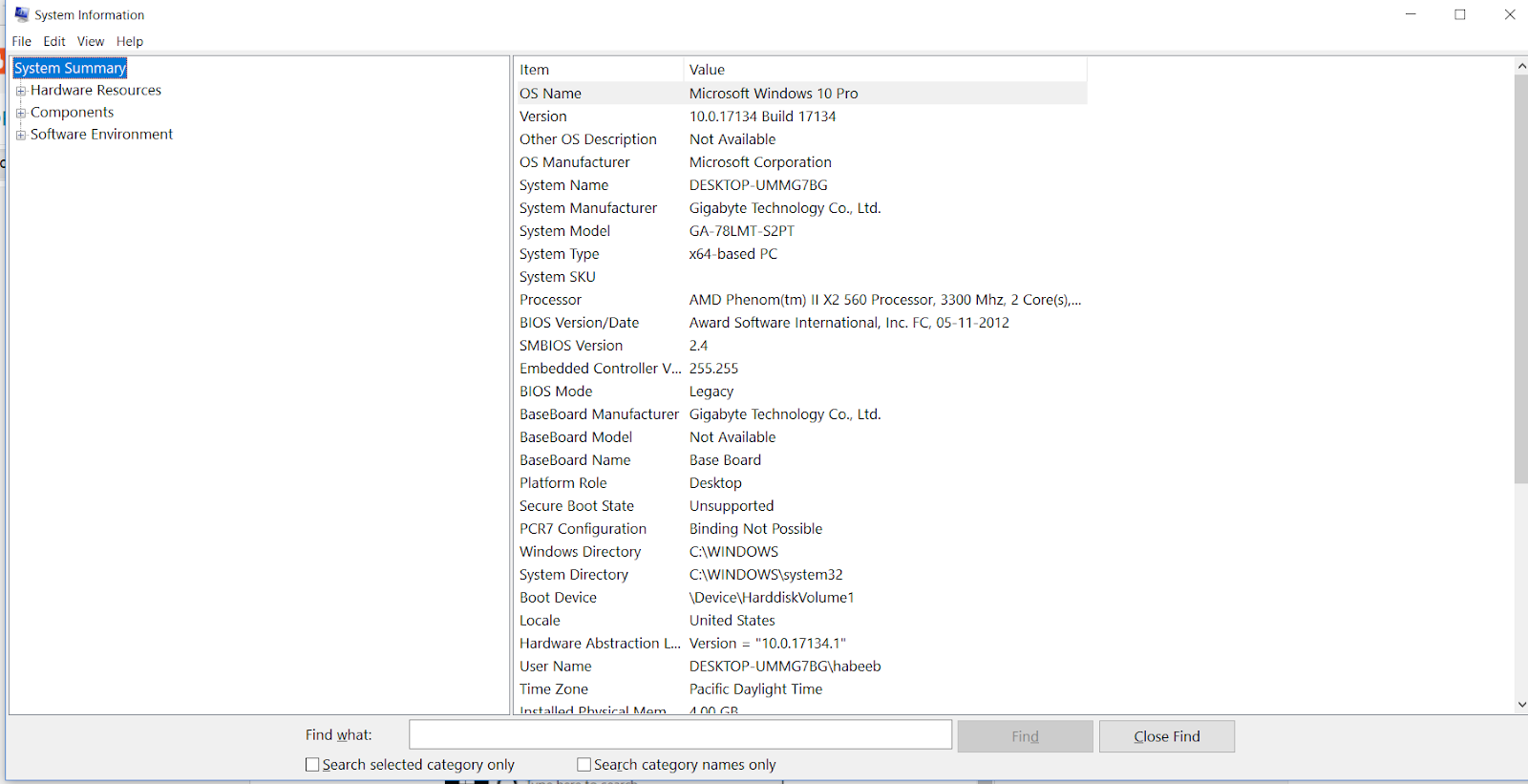 DROIDBOY543: How to check whether your Computer is on Legacy Bios Or ...