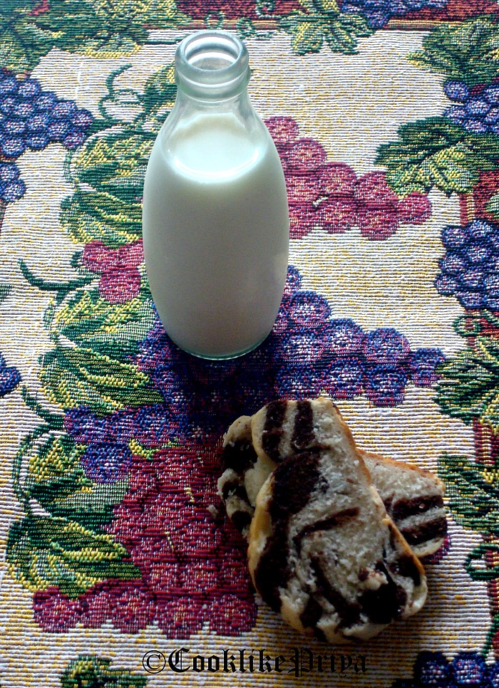 Cook like Priya: Asian Marble Bread | Chocolate Marble Bread | Roux ...