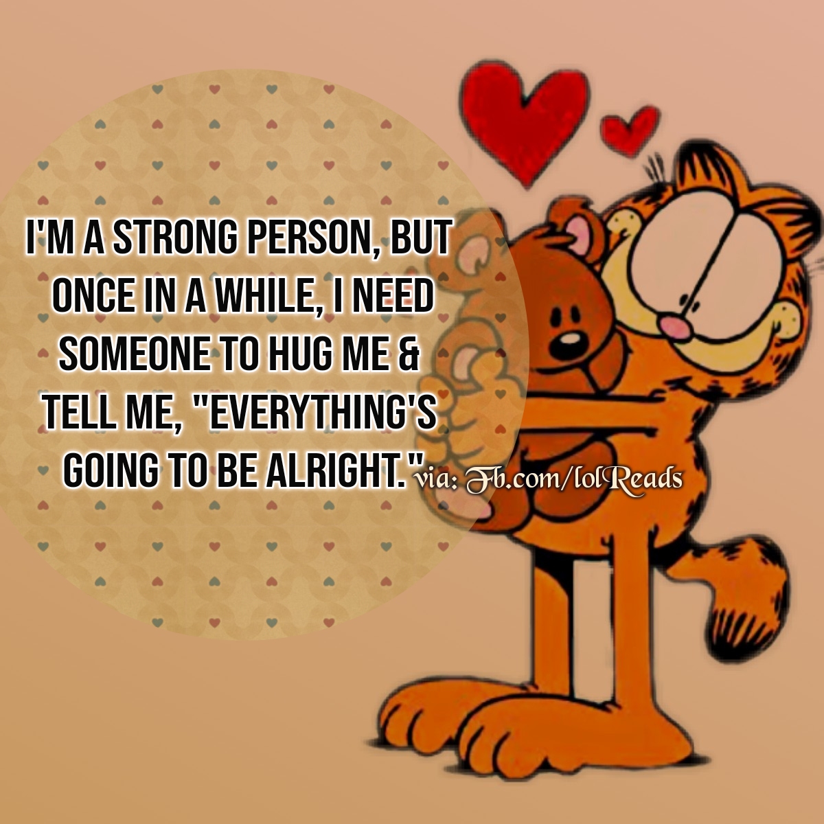 Everything Will Be Ok Hug