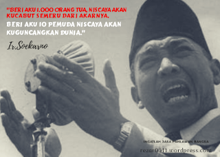 Gambar Pak Soekarno Berpidato - PILAR NEGARA