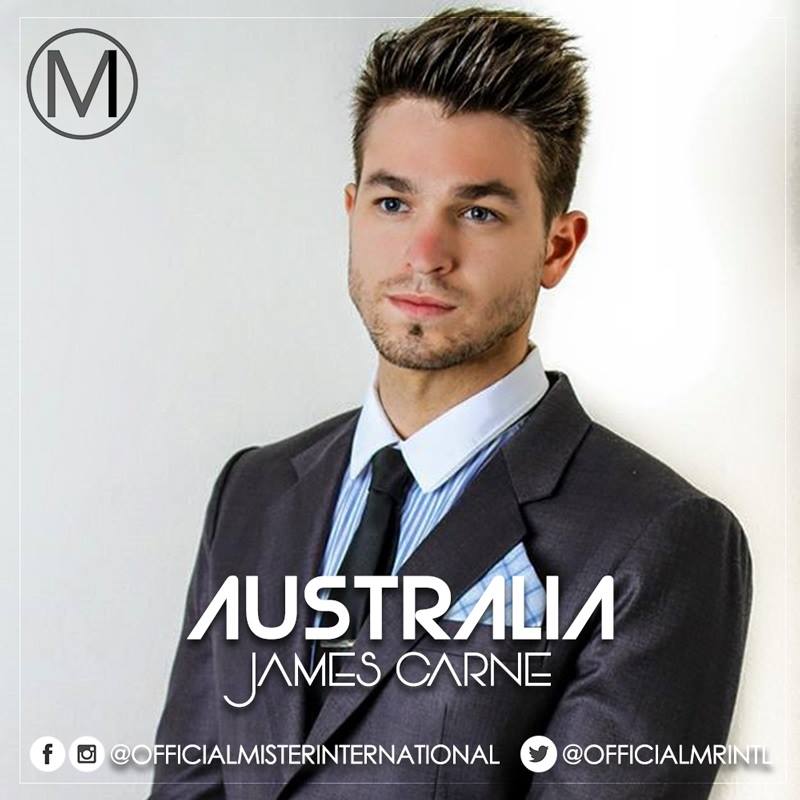 James Carne: Mister International Australia 2016 | Apollo Male Gods