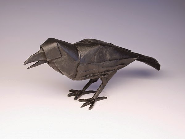 origami crow ~ instructions origami kids