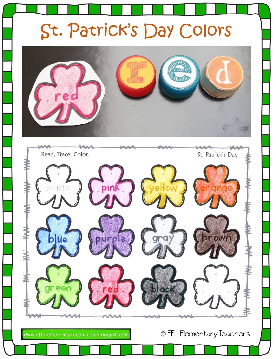 EFL Elementary Teachers: St. Patrick’s Day for Elementary ESL