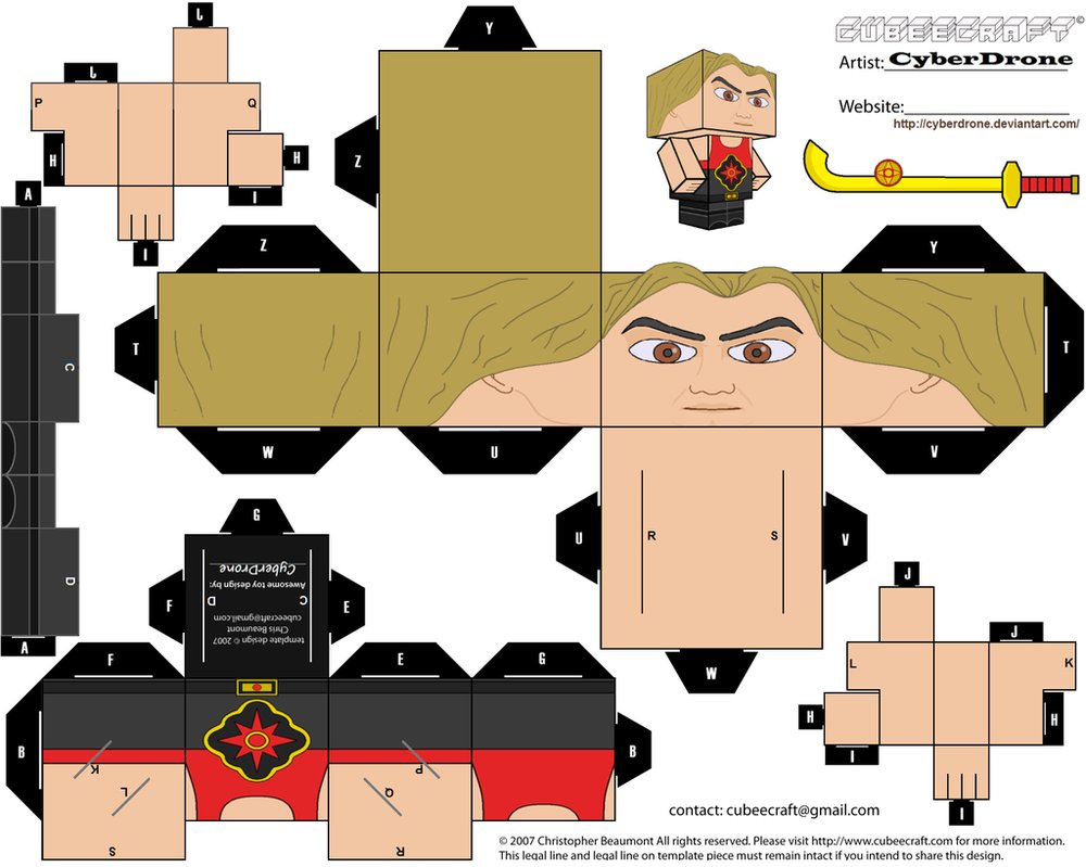 De cubeecraft y algo más: Cubeecraft Flash Gordon