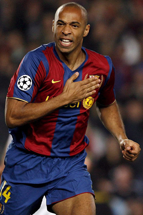Sports Celebrity: Thierry Henry French Football Player