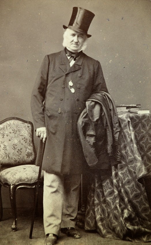 Antique and Classic Photographic Images: Gentleman, Paris 1860s
