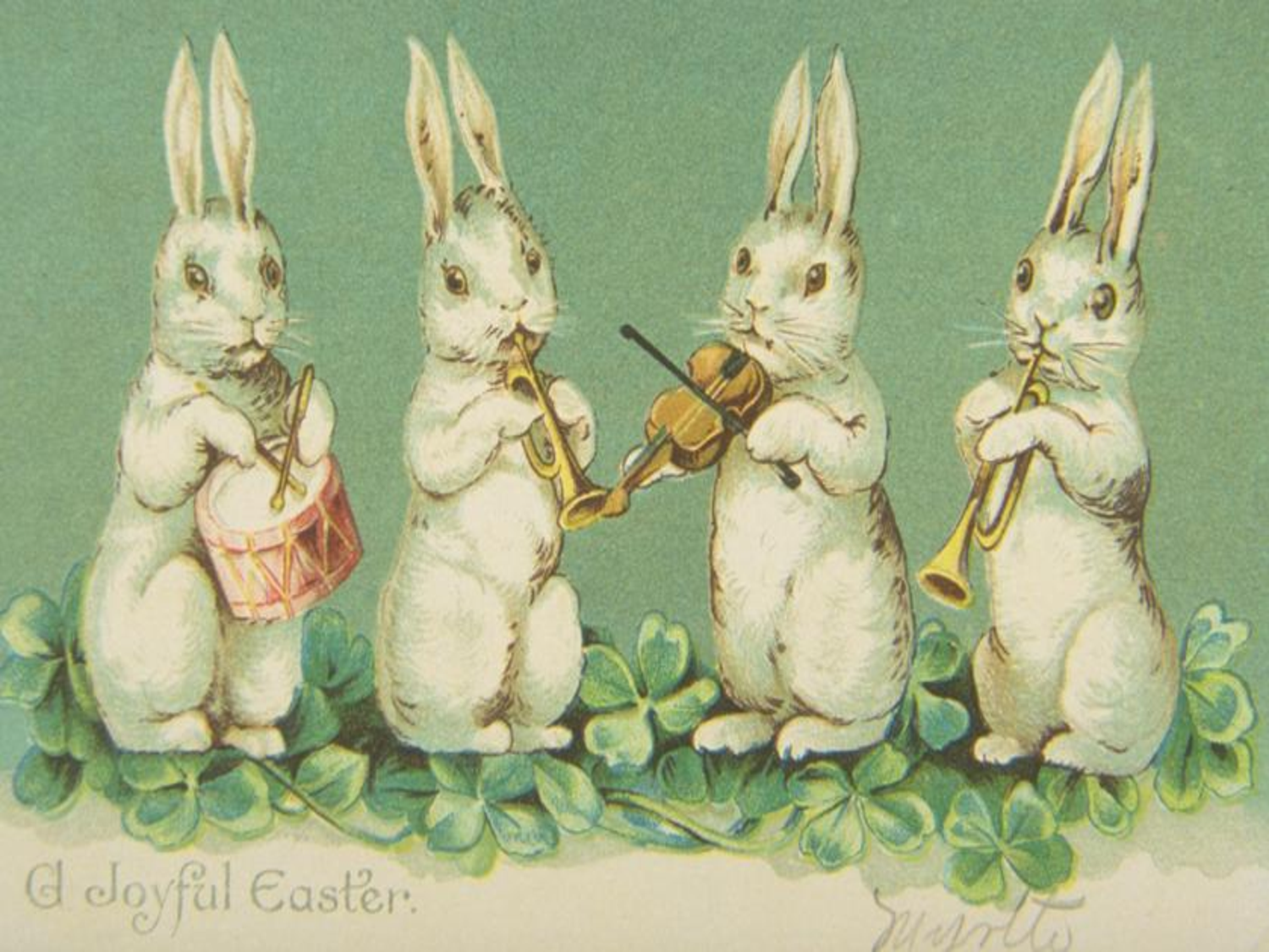 TWENTY BIZARRE OLD EASTER CARDS! ~ Popthomology