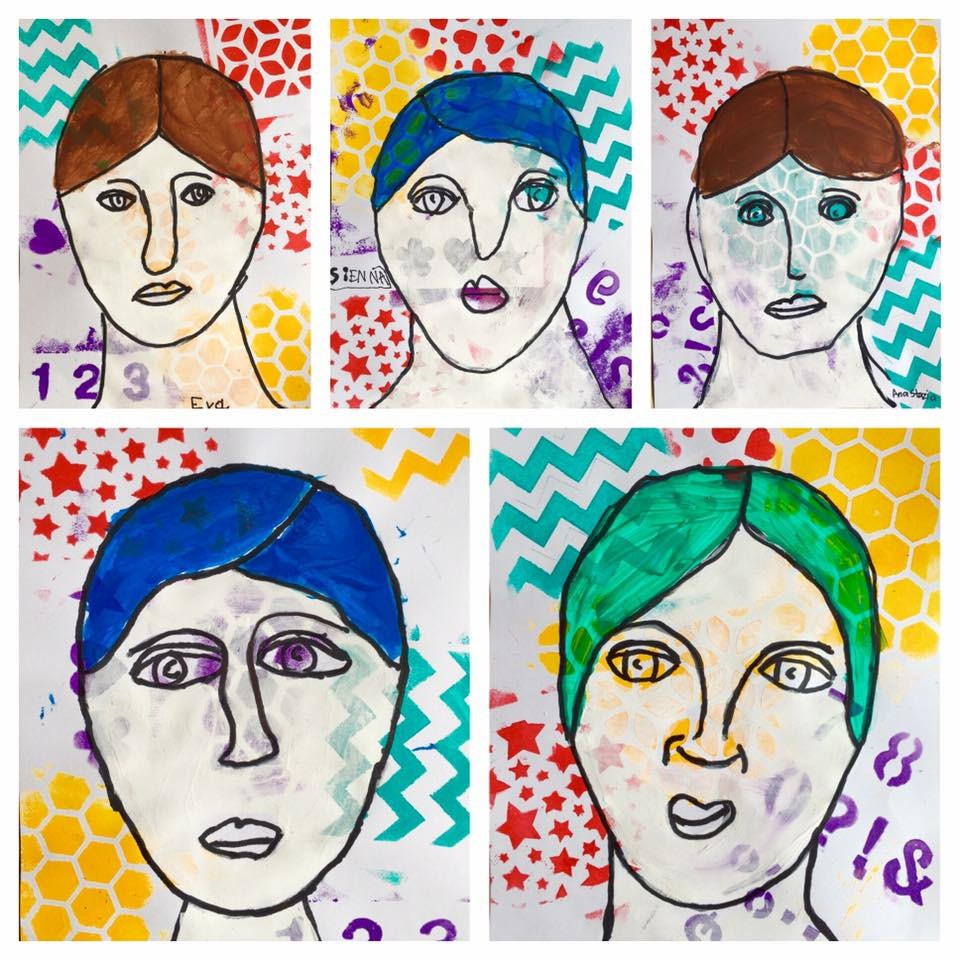 Art Room Britt: Portrait Proportions Lesson - Little Class