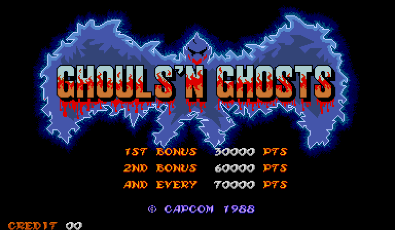 VGJUNK: GHOULS 'N GHOSTS (ARCADE)