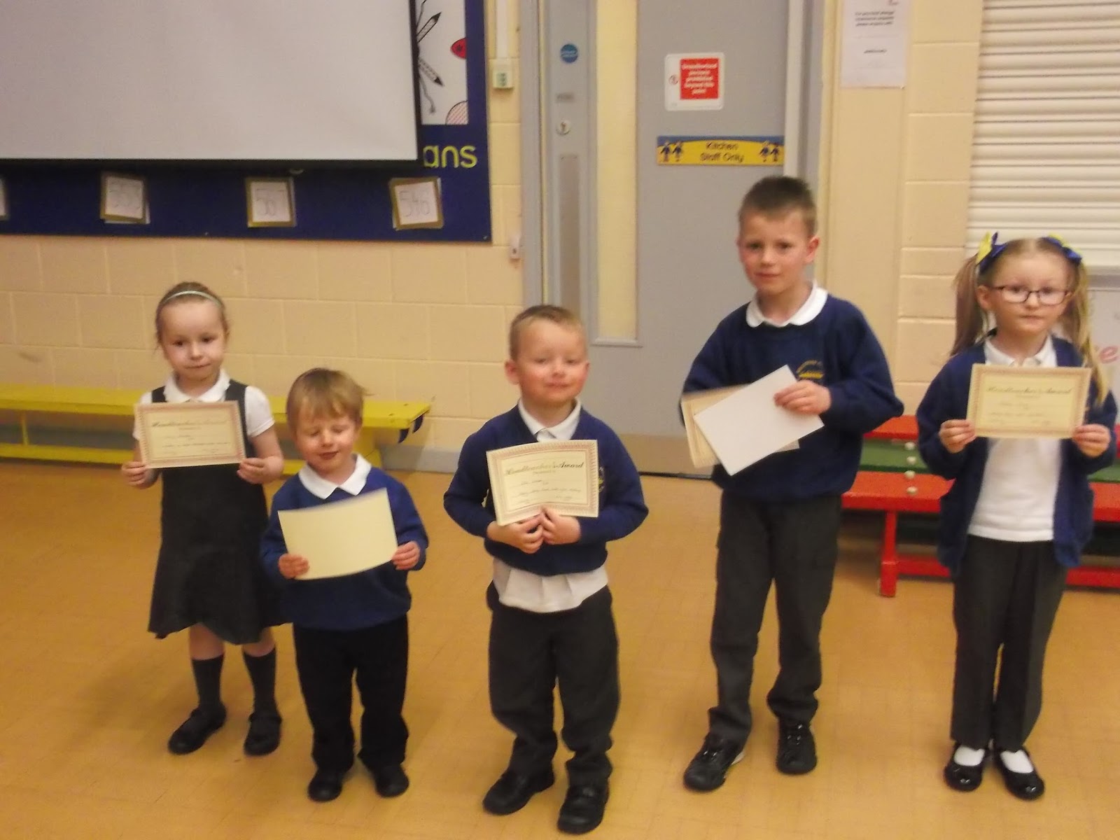 Wolverham Primary and Nursery School: Headteacher's Award Winners