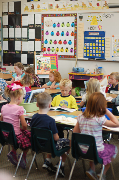 all things simple: first day of kindergarten: a big thumbs up!