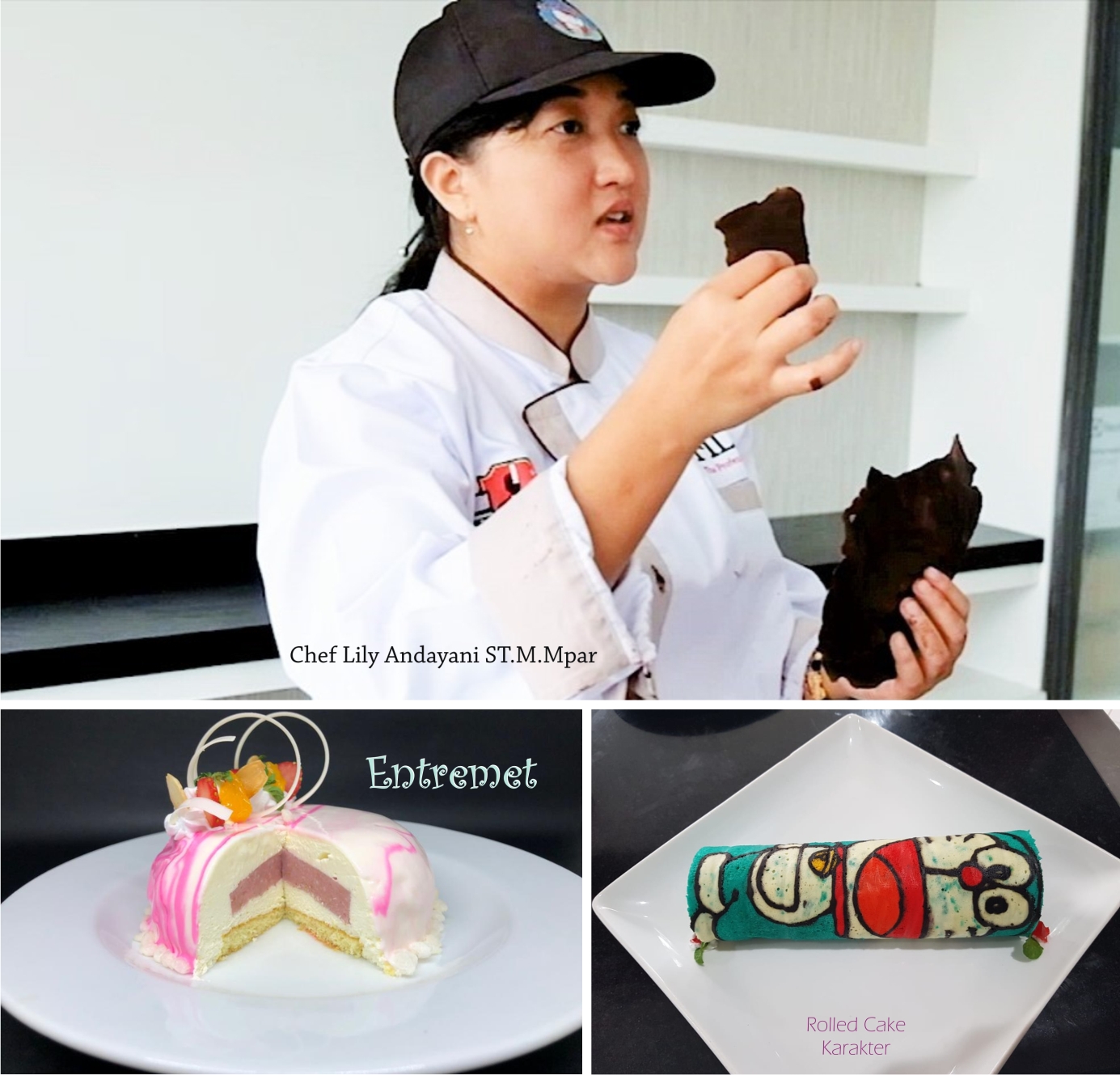 Aneka Pastry Art Unik dan Menarik ~ Tristar Culinary Institute