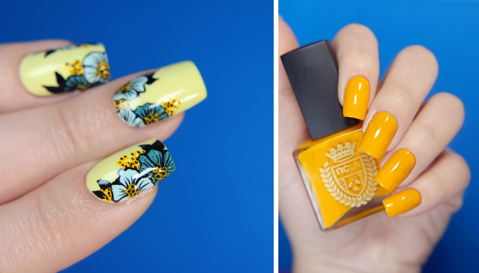 NCLA | swatch + nail art ~ Glitterfingersss