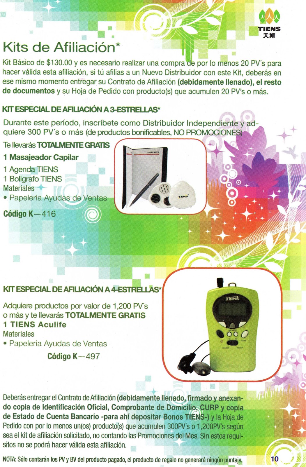 Kits de Afiliación TIENS México ~ TIENS Health México