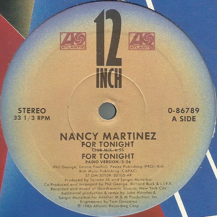 JUAKO L FREESTYLETOWN: Nancy Martinez - For Tonight (1986)