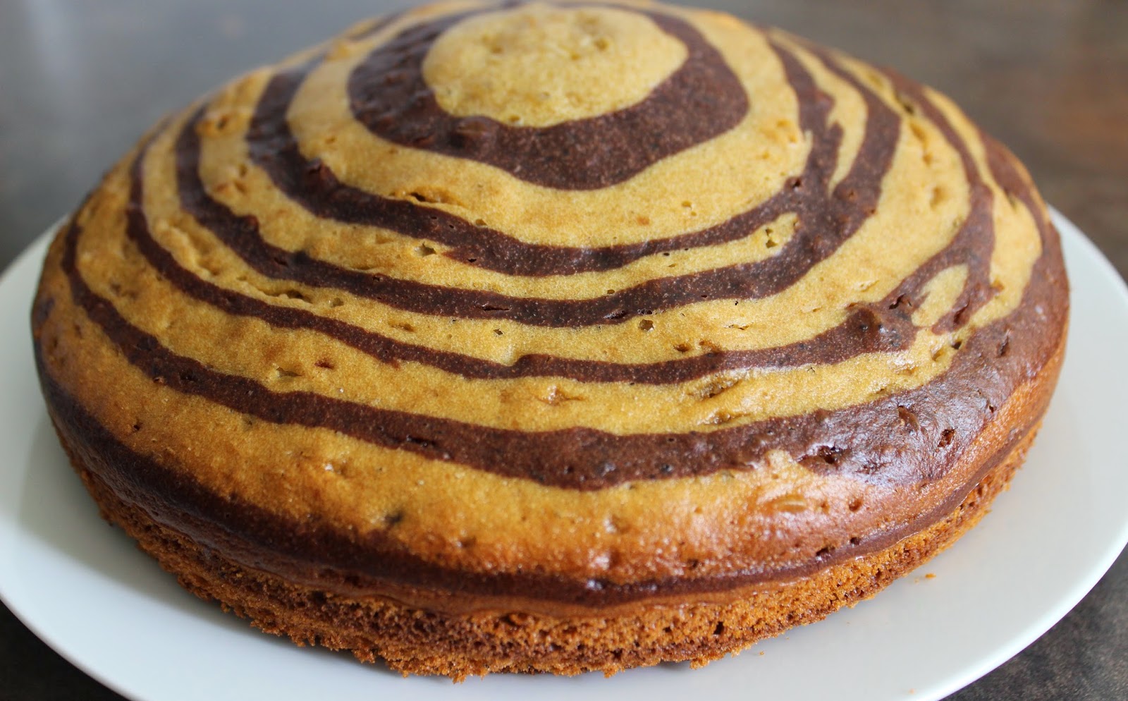 Les gourmandises de Lydie: Gâteau zébré