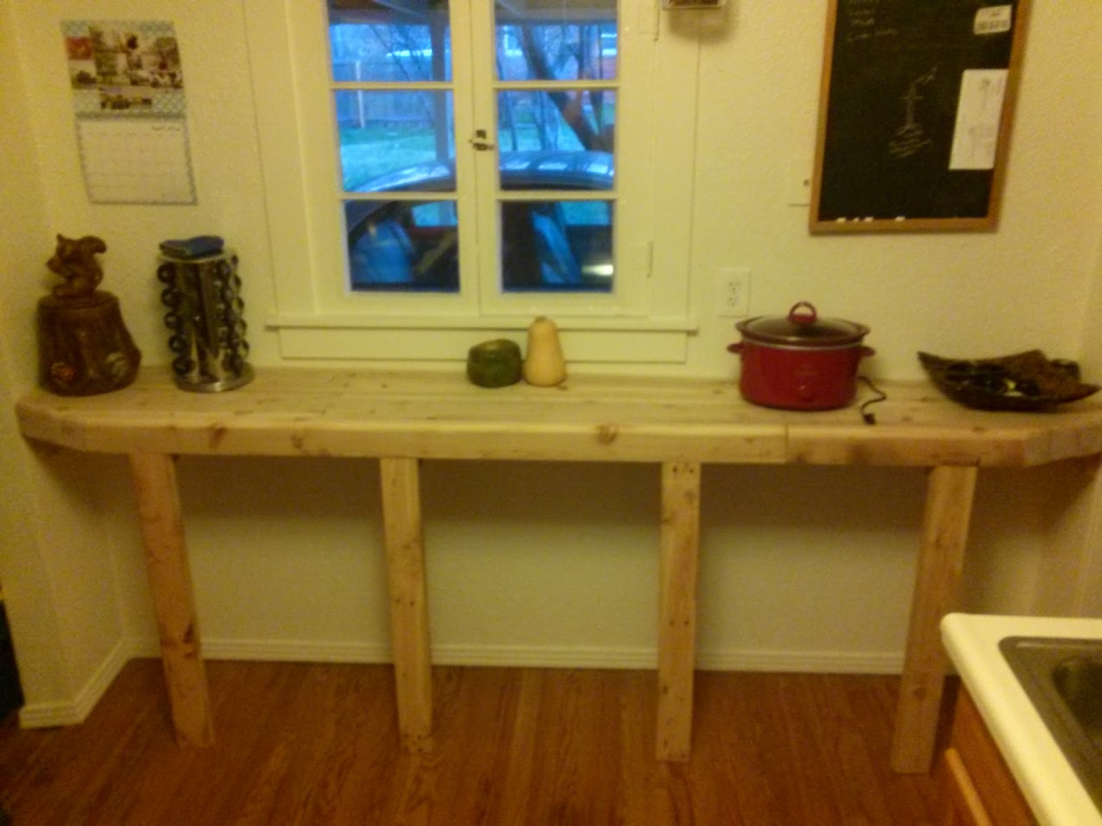 The Homestead Laboratory: Butcher Block Counter From Reclaimed 2 x 4 Lumber