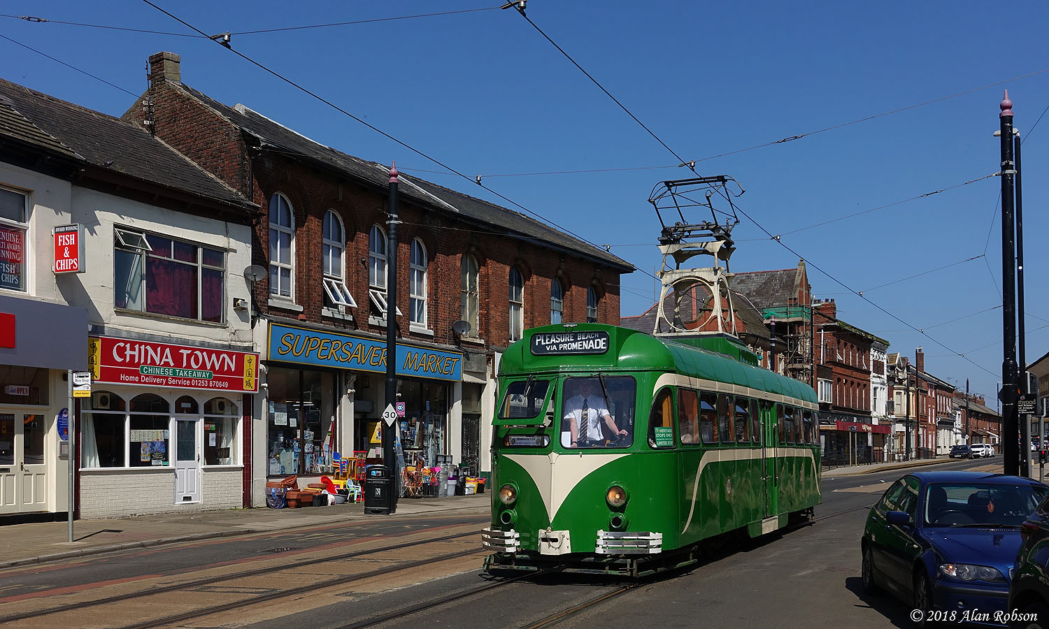 Blackpool Tram Blog: Heritage Trams in Fleetwood