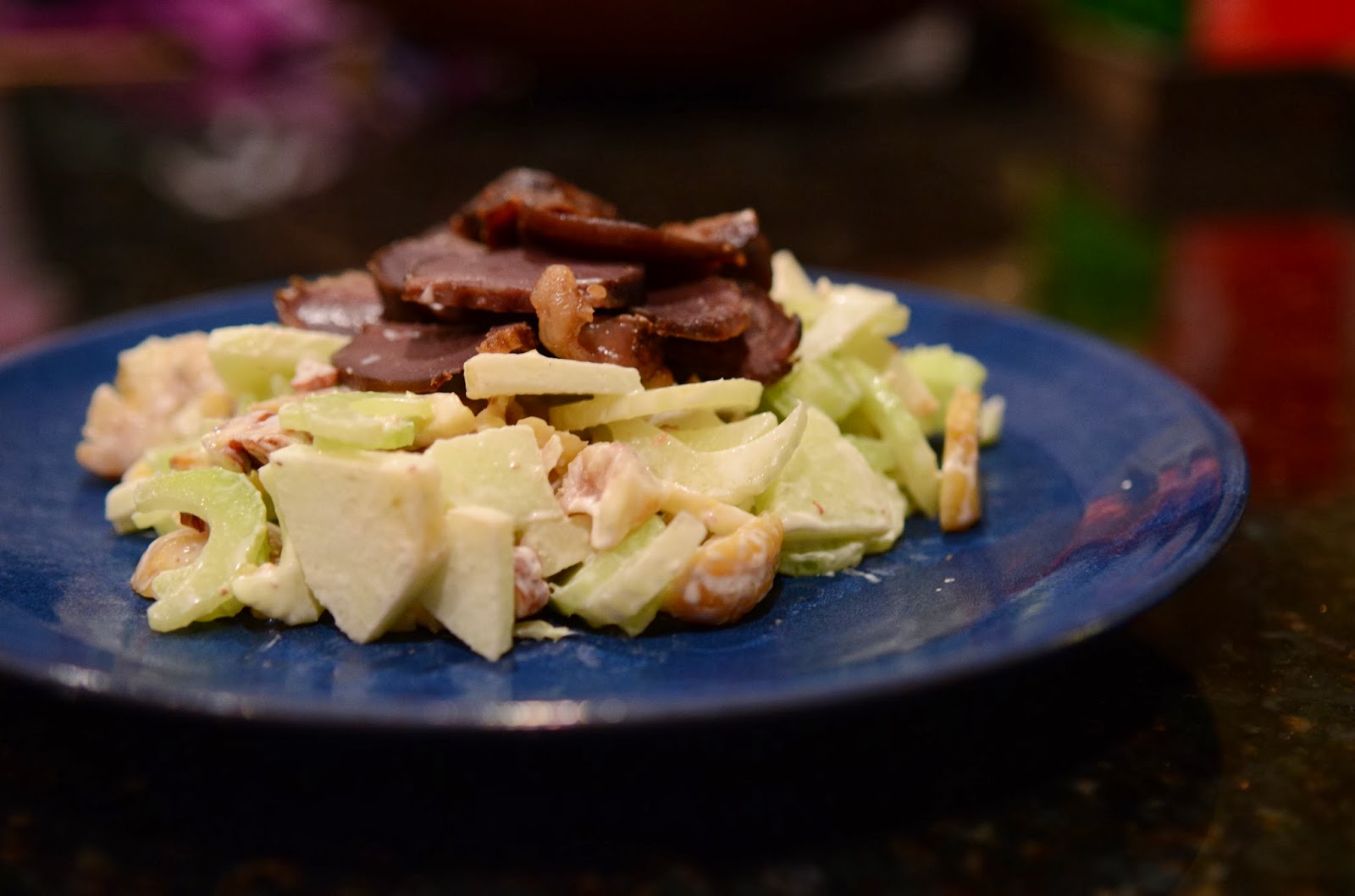 The Food Lane Kitchen: Roasted Goose Heart "Waldorf"