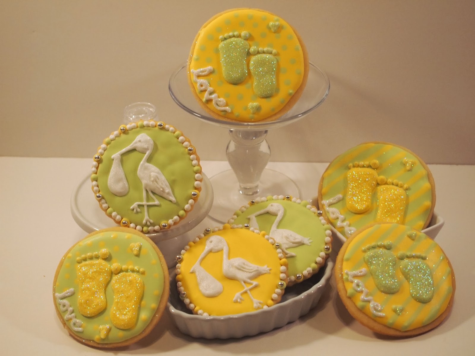 Something Sweet: Gender Neutral Baby Shower Cookies