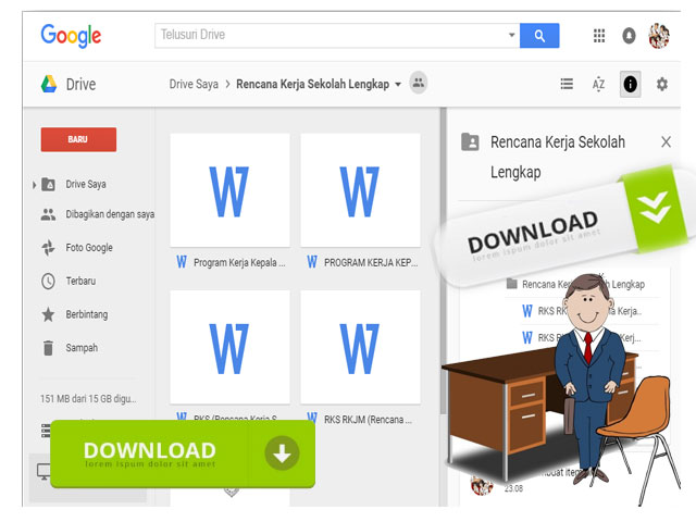 Program Kerja Guru/Wali Kelas Lengkap dengan Aplikasinya - Get File Guru