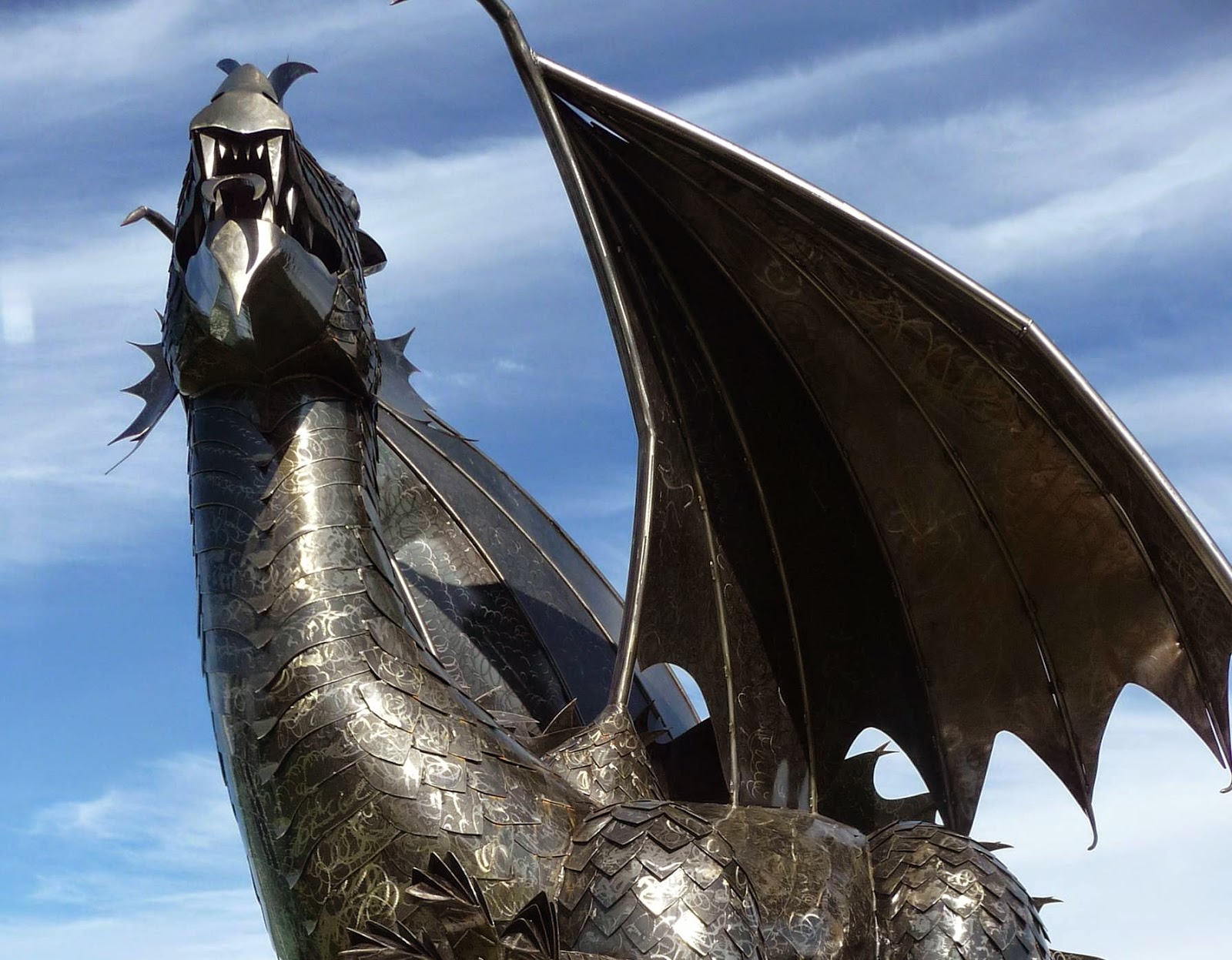 Dewi the Dragon: Guardian of Castle Harlech (and Coolest Dragon on ...