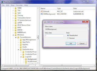 GeT sOmThInG nIcE: Customize Your Windows 7 Log on Screen