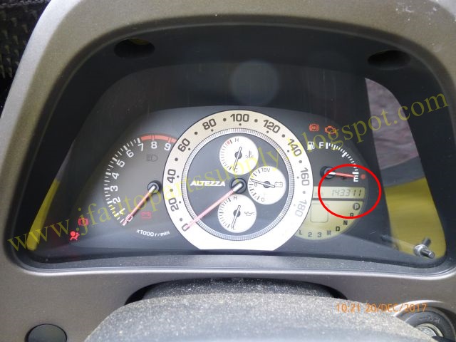 JF AUTO PARTS SUPPLY: SOLD - Toyota Altezza Half Cut