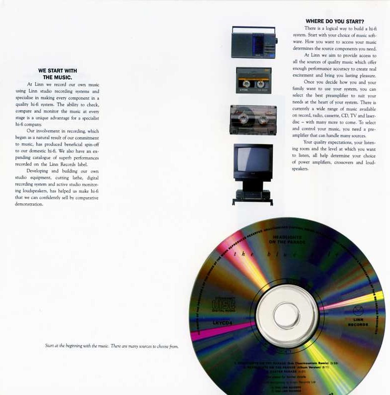 Audiophile Musings: Linn Brochures & Ads