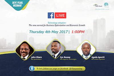 Eyo Bassey, Agada Apochi, others to feature in Skye Pearl Webinar