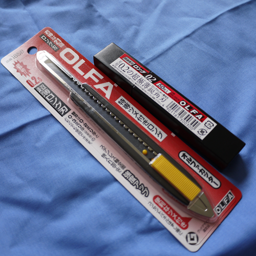 lazzymark: OLFA 185B 超長超薄超利特殊美工刀