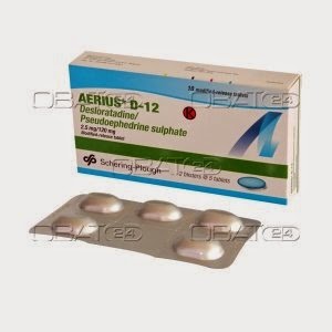 Produk Obat: AERIUS D-12 TAB