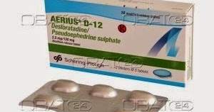 Produk Obat: AERIUS D-12 TAB
