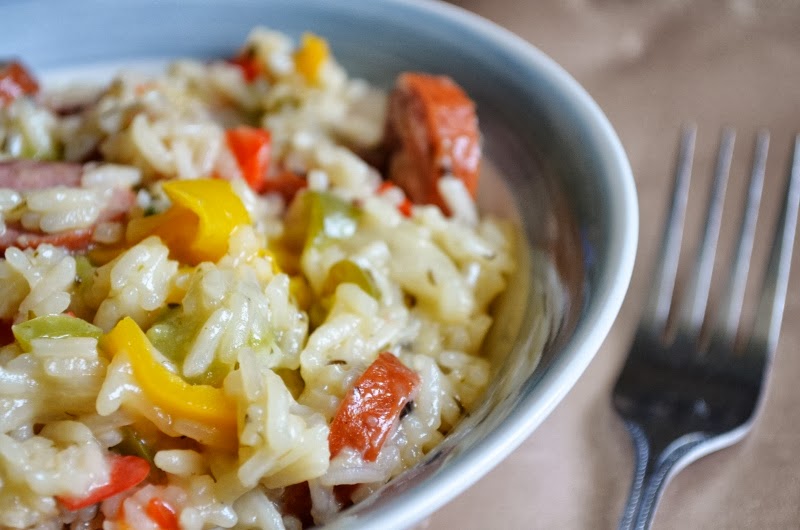 For the Love of Dessert: Cajun Sausage Risotto