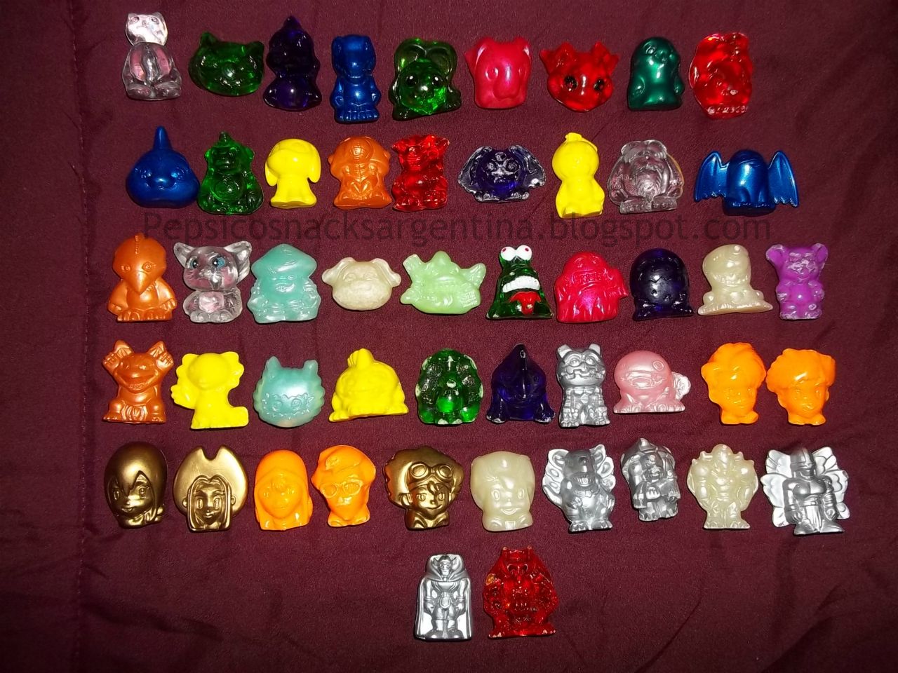 Colecciones de Pepsico Snacks: 2001. Promo Digimon (Tolas)