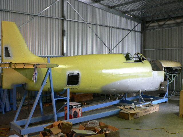 Pays Spitfire Mk9 MH603: MH603 Spitfire Restoration so far.